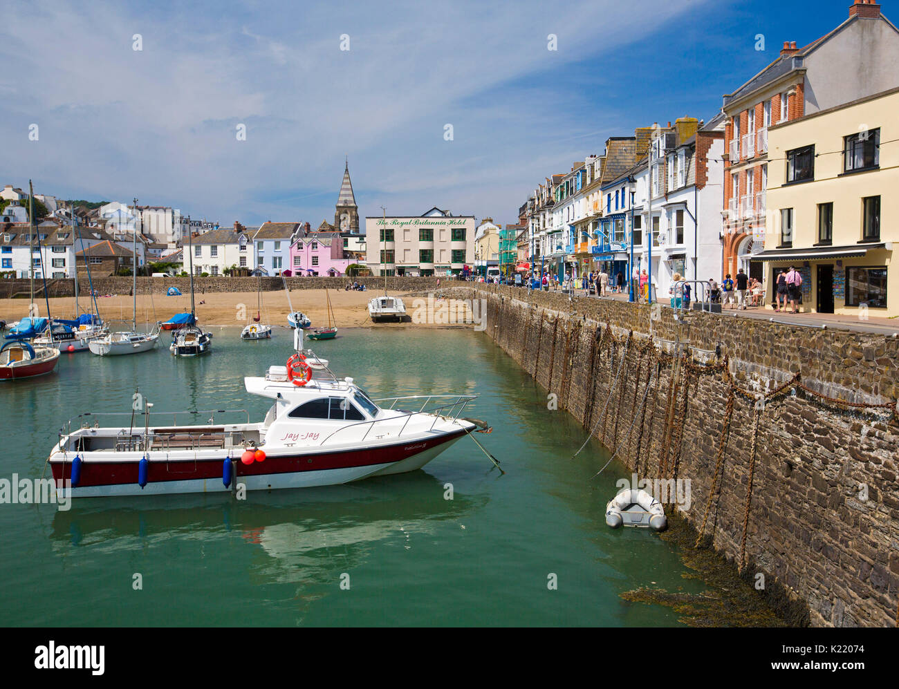 Devon harbour hi-res stock photography and images - Alamy