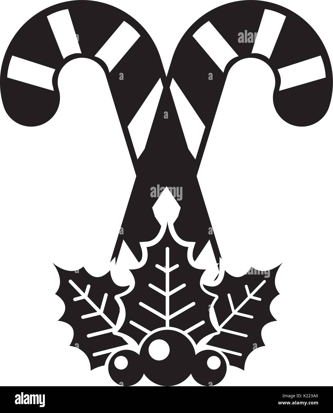 sweet christmas cane icon Stock Vector Image & Art - Alamy