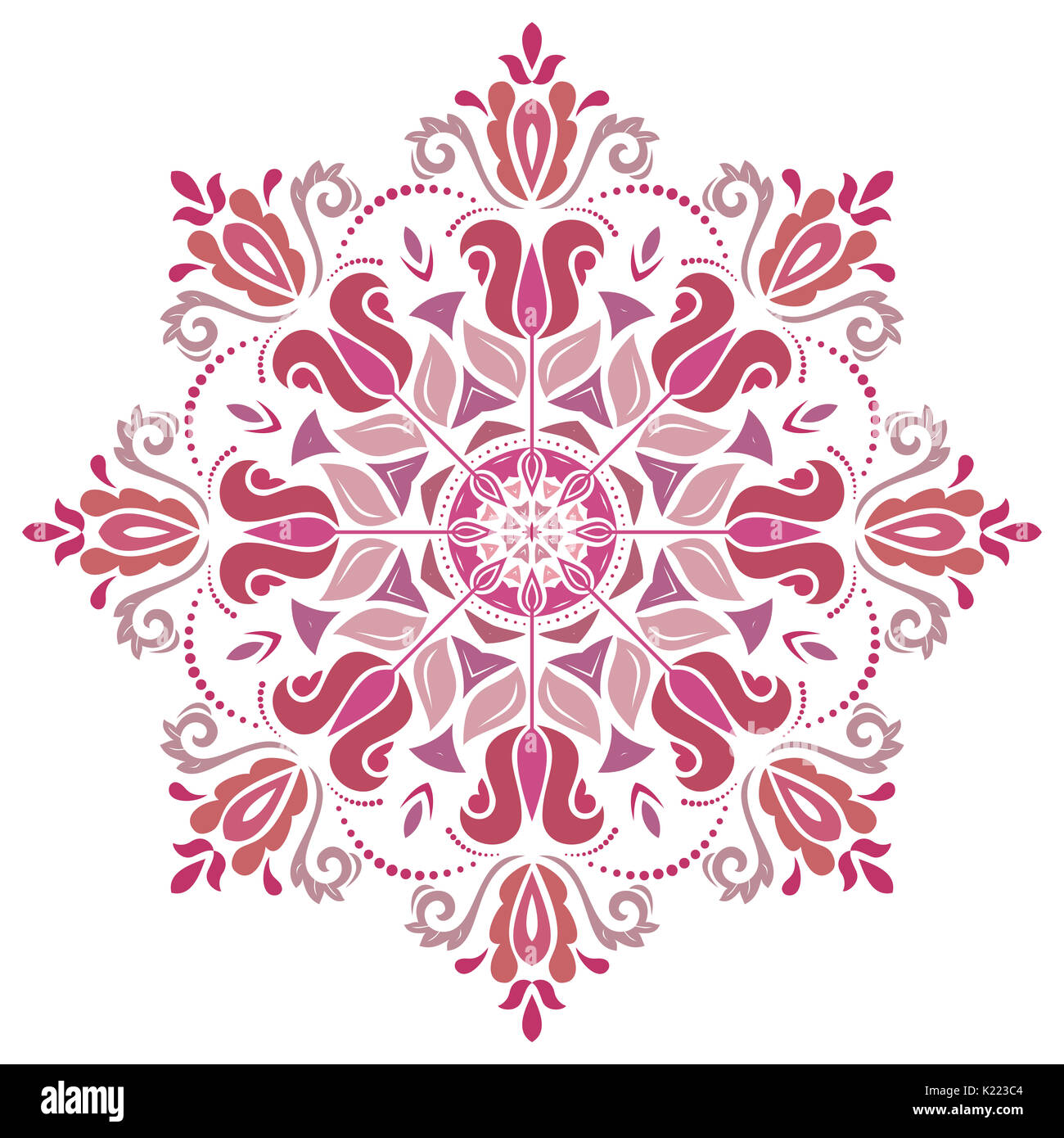 Elegant Ornament in Classic Style Stock Photo - Alamy
