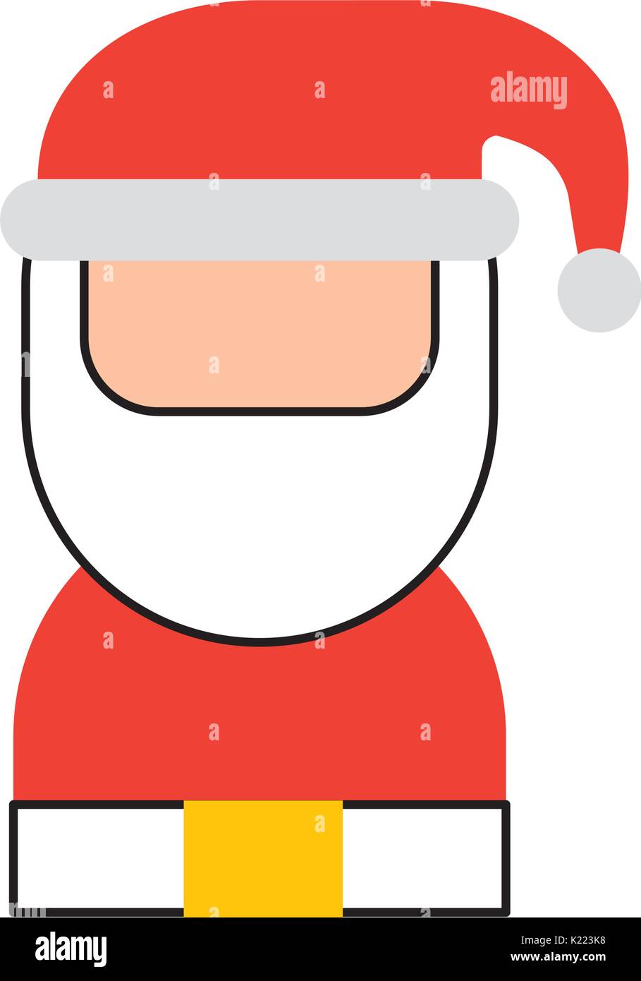 santa claus avatar character Stock Vector Image & Art - Alamy