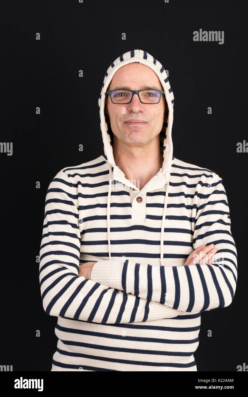 Attractive candid european middle aged male hi-res stock photography ...