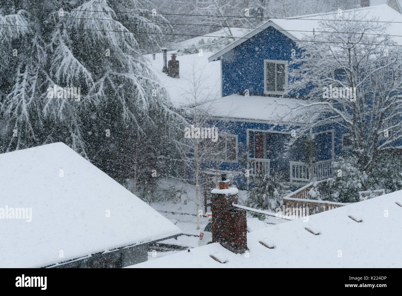 Seattle snow hi-res stock photography and images - Alamy