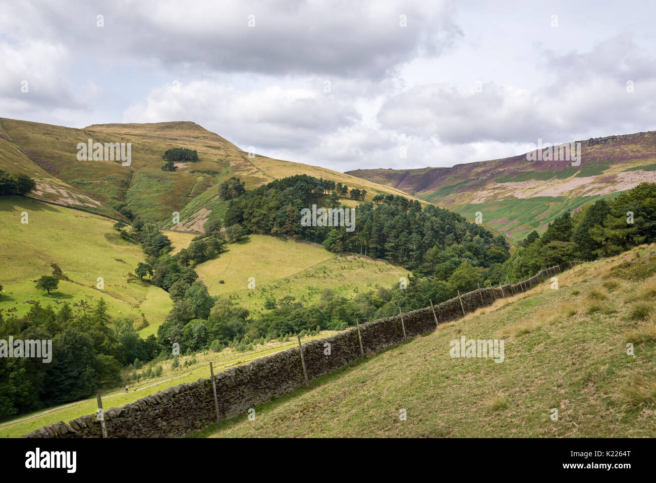 Grindslow Knoll near Edale in the Peak District national park ...
