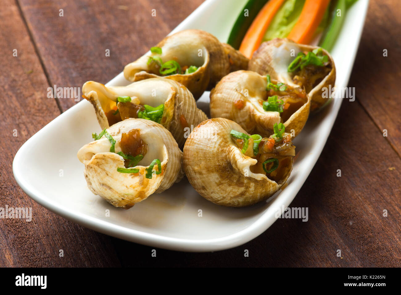 delicious sea snails Stock Photo - Alamy