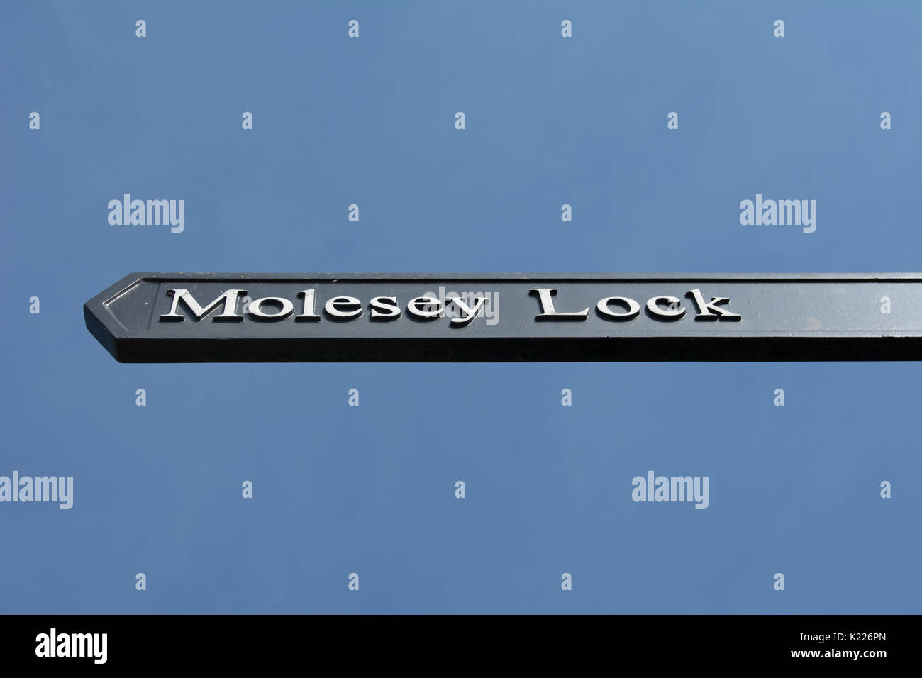 Direction signs on river hi-res stock photography and images - Alamy