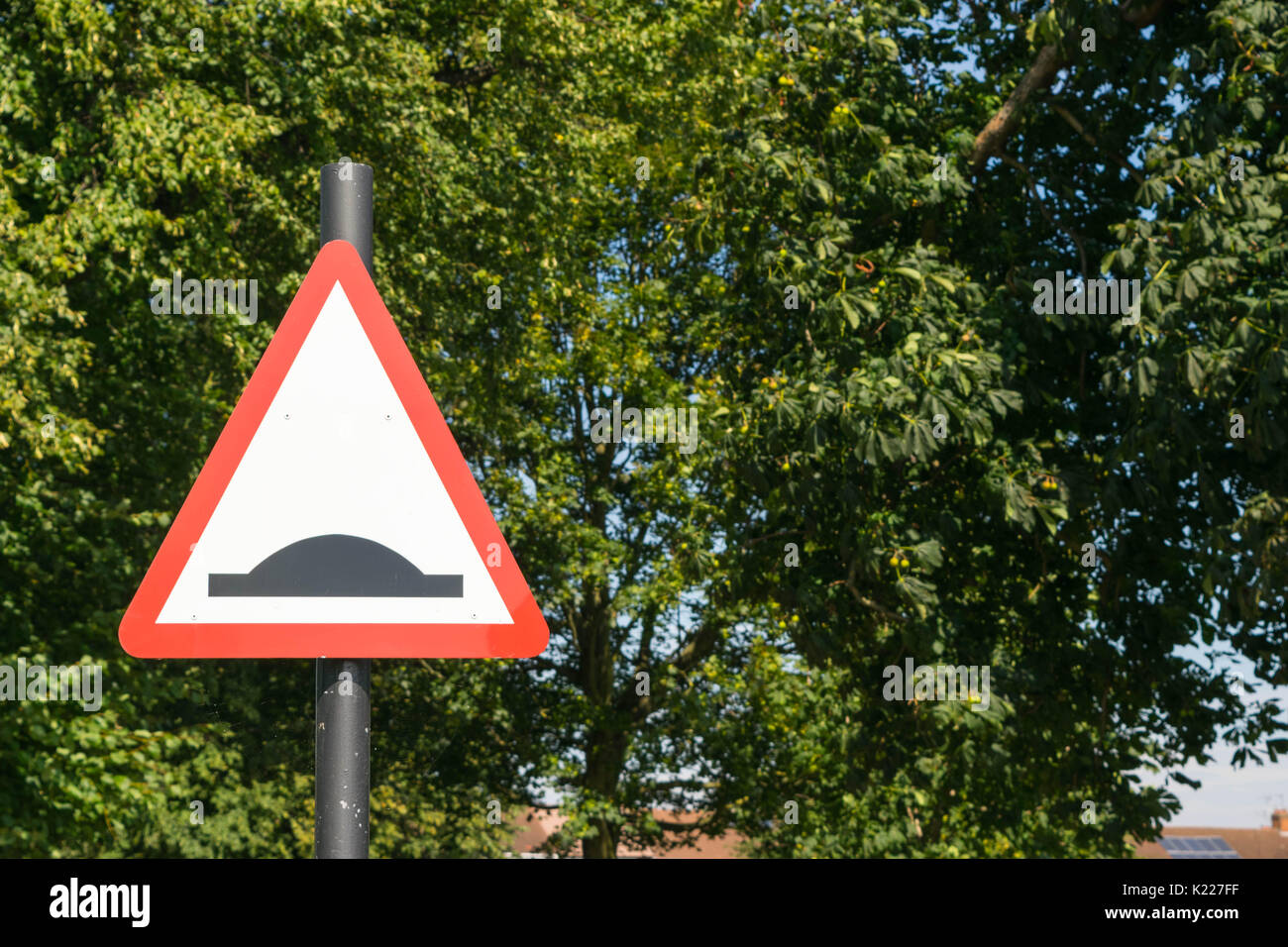 Road sign bump ahead hi-res stock photography and images - Alamy
