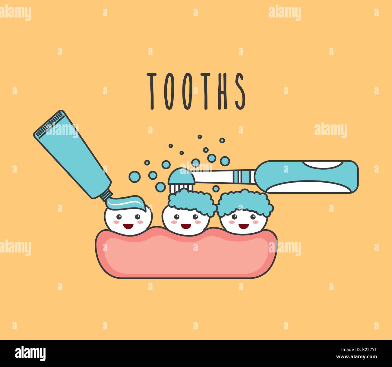 dental hygiene design Stock Vector Image & Art - Alamy