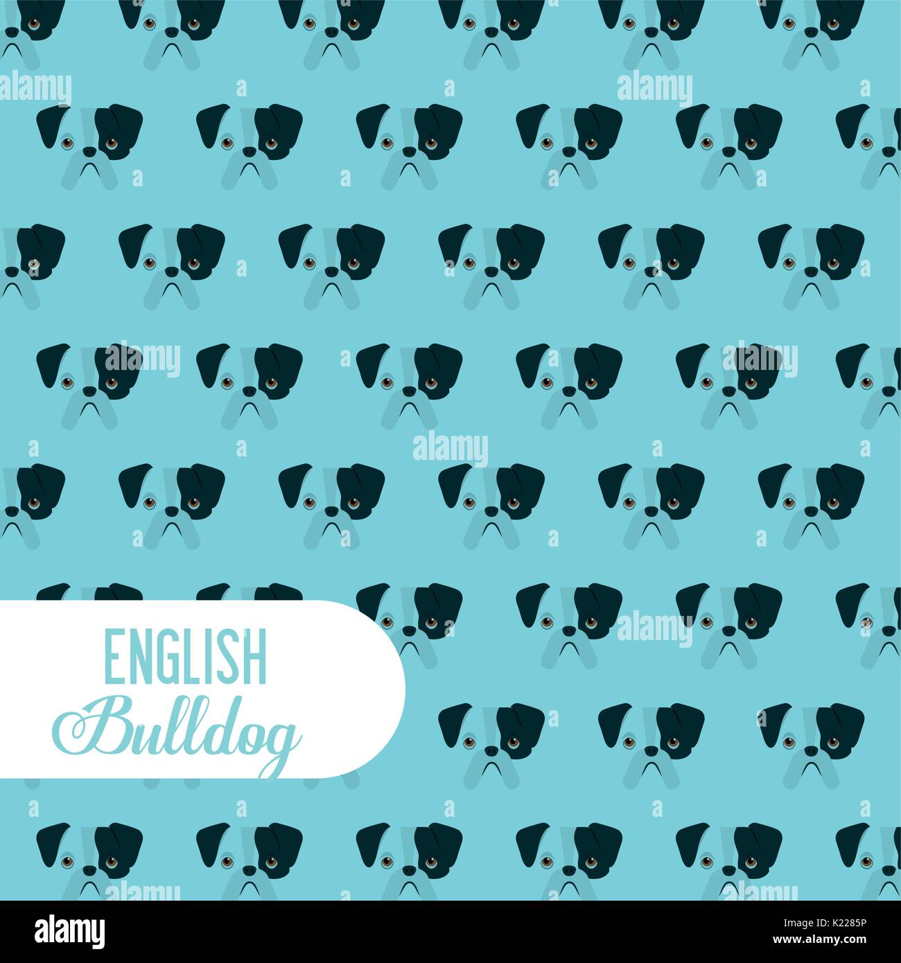 english bulldog design Stock Vector Image & Art - Alamy