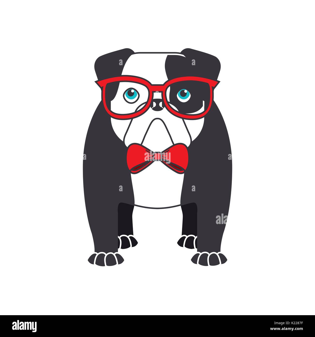 english bulldog design Stock Vector Image & Art - Alamy