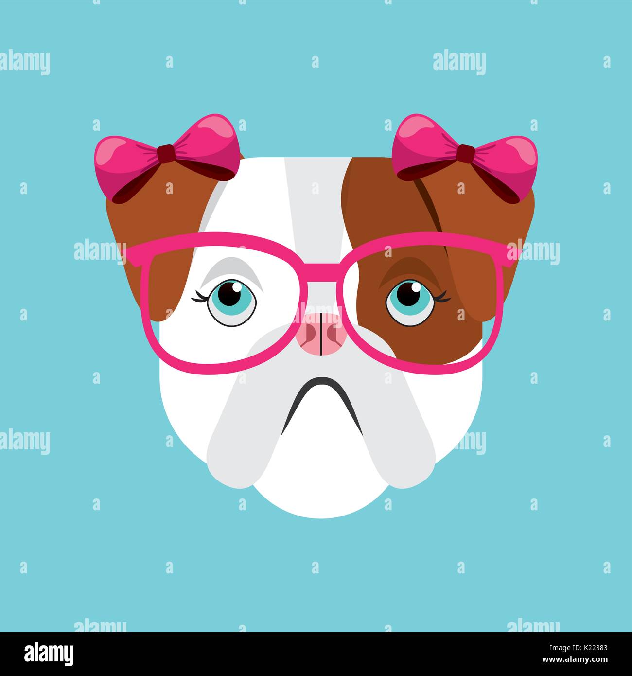 english bulldog design Stock Vector Image & Art - Alamy