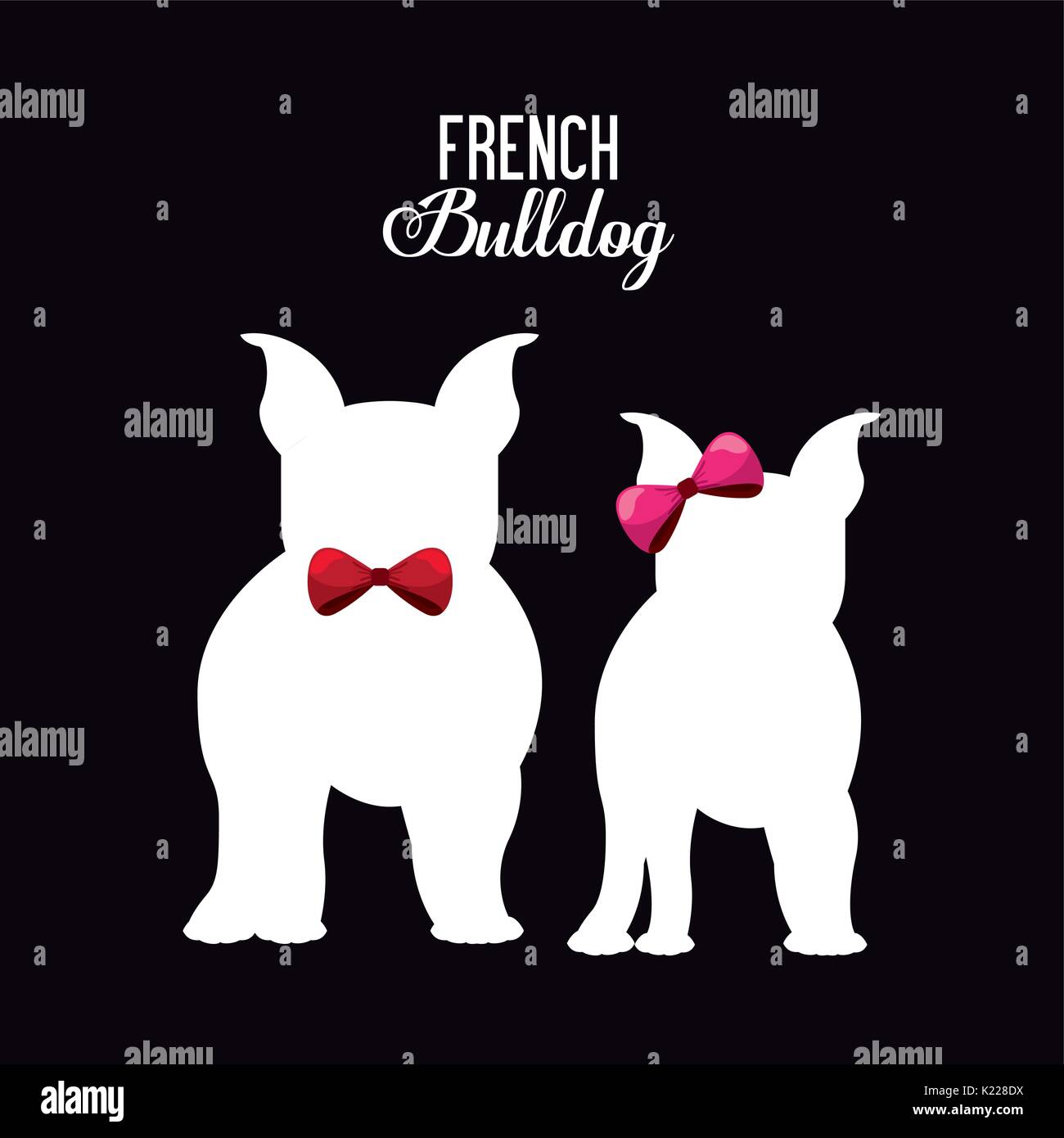 french bulldog design Stock Vector Image & Art - Alamy