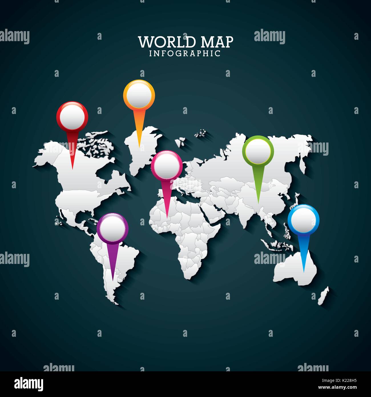 world map design Stock Vector Image & Art - Alamy
