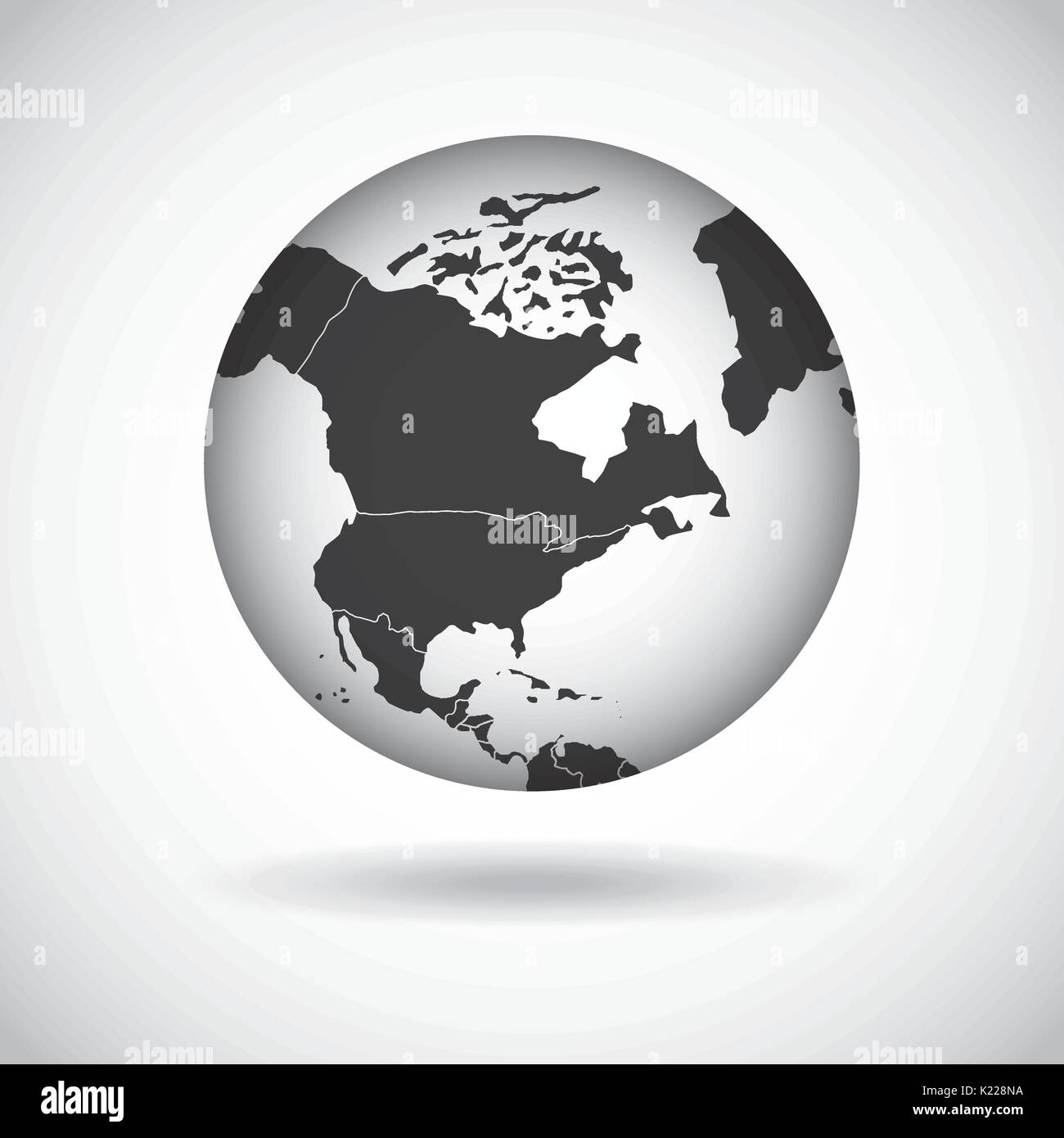 american continent design Stock Vector Image & Art - Alamy