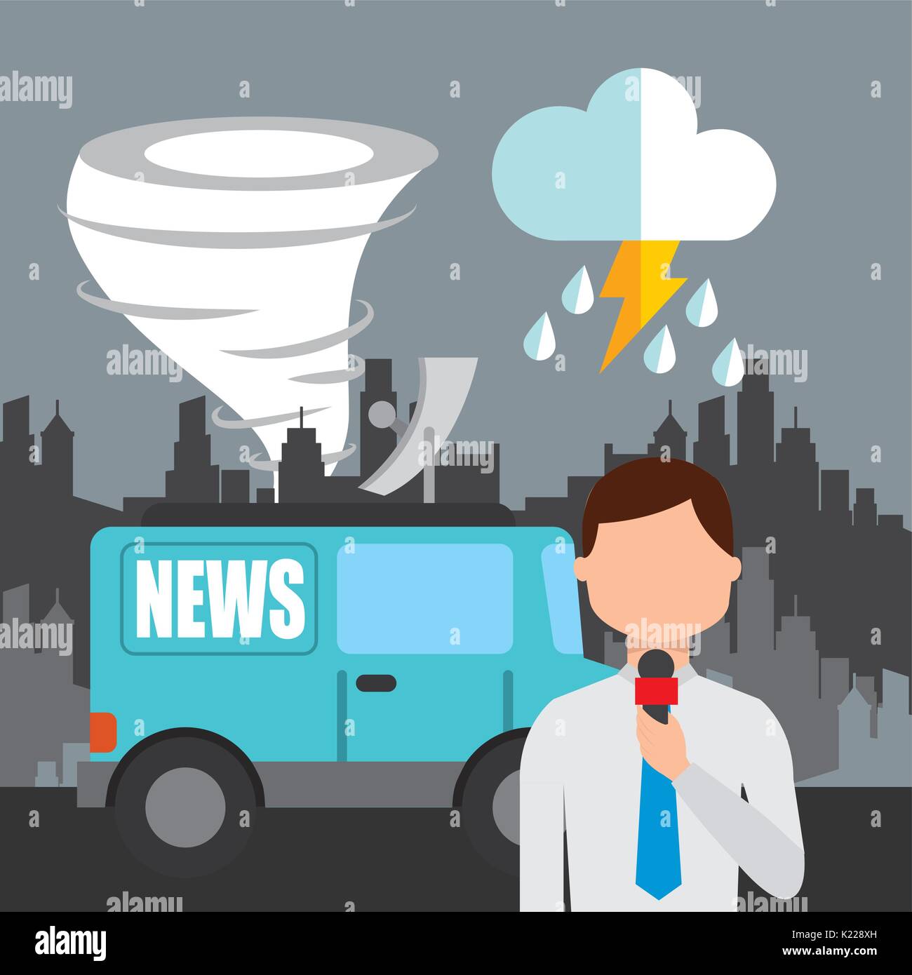 weather news design Stock Vector Image & Art - Alamy