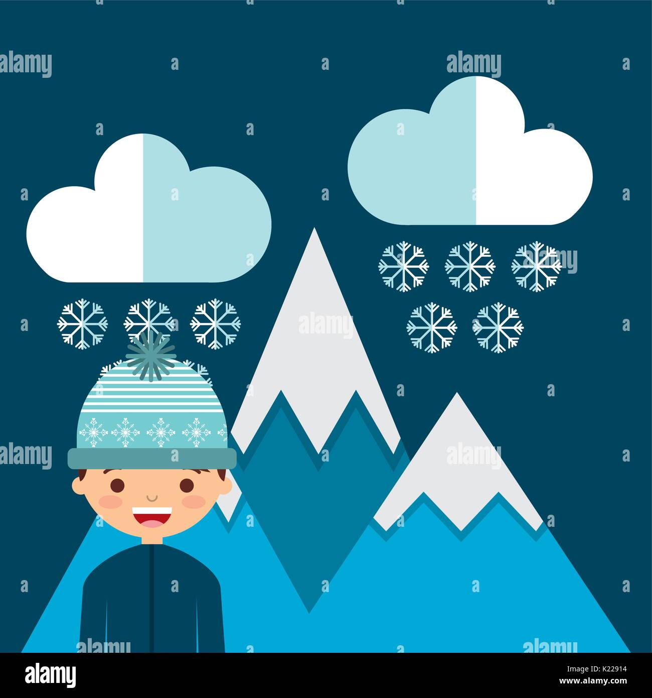 Because of the weather conditions Stock Vector Images - Alamy