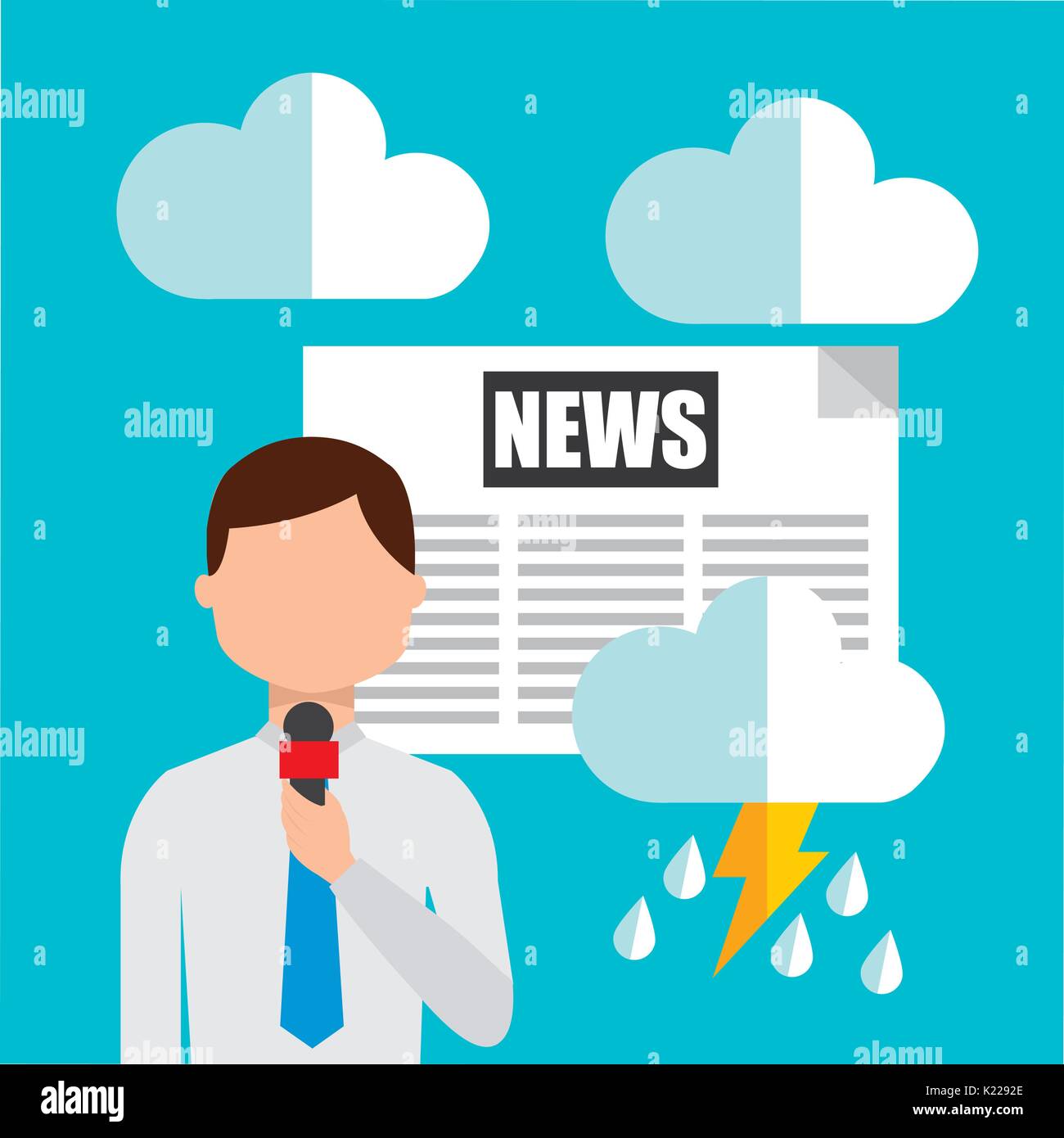 weather news design Stock Vector Image & Art - Alamy