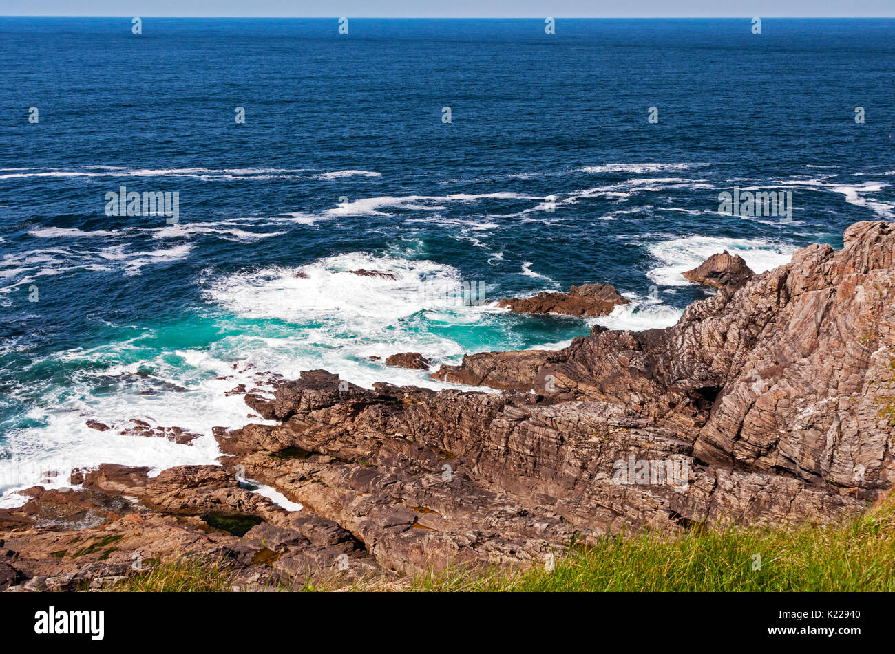 Coastline of Malin Head, Ireland Stock Photo - Alamy