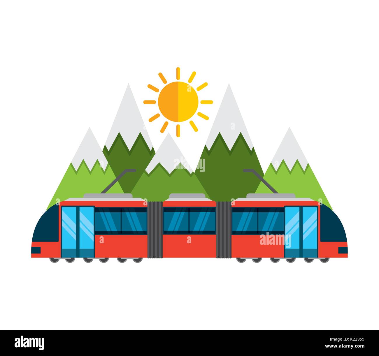 Mass rapid transit Stock Vector Images - Alamy