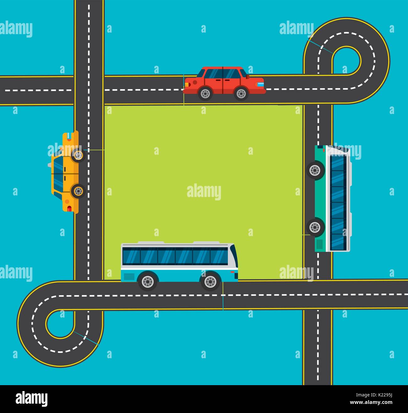 Mass transportation Stock Vector Images - Alamy