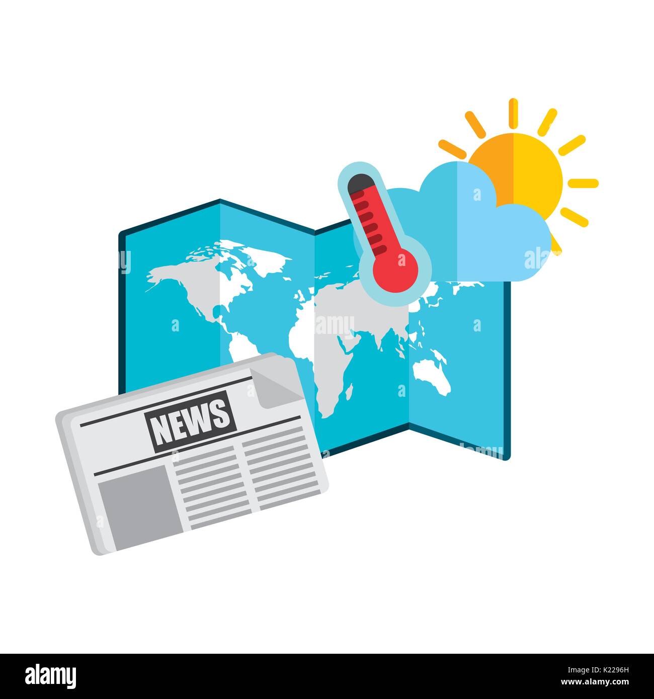 weather news design Stock Vector Image & Art - Alamy