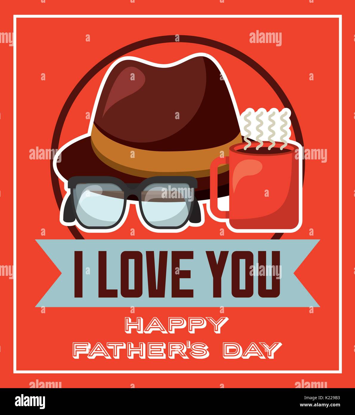 happy fathers day design Stock Vector Image & Art - Alamy
