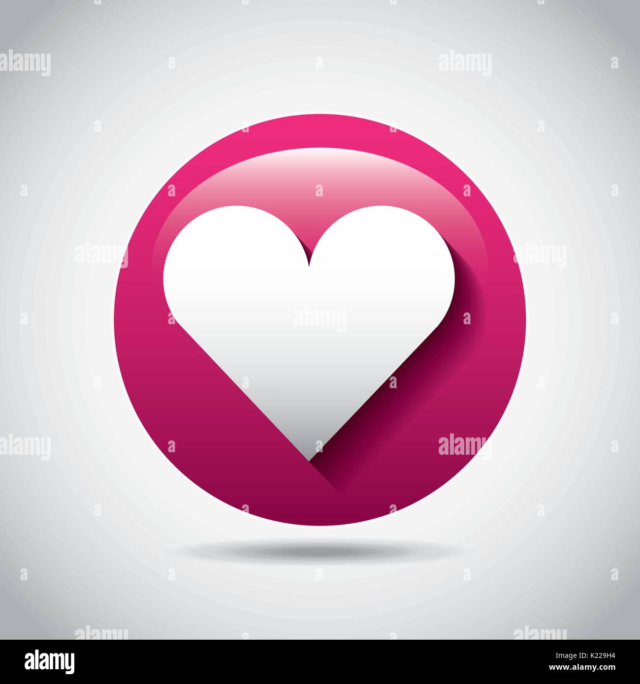 heart icon design Stock Vector Image & Art - Alamy