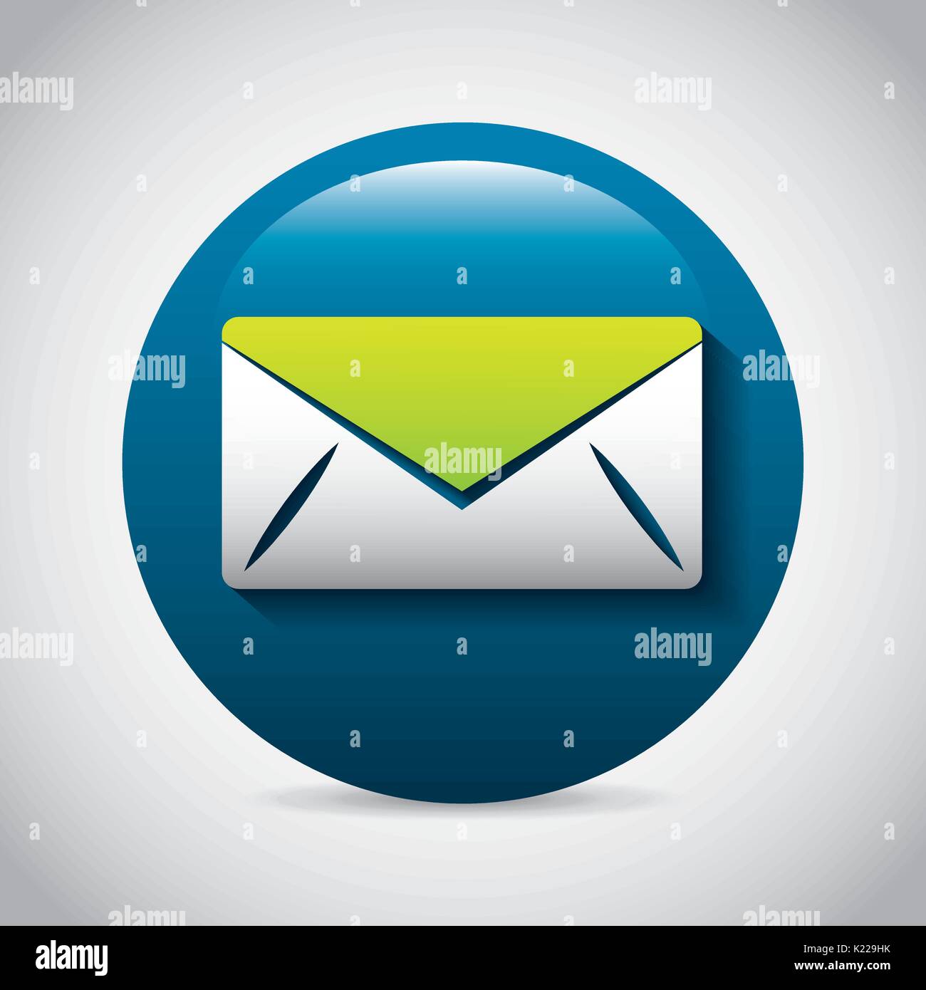 mail icon design Stock Vector Image & Art - Alamy