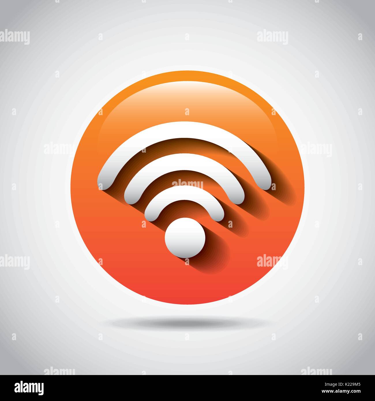 wifi connection design Stock Vector Image & Art - Alamy