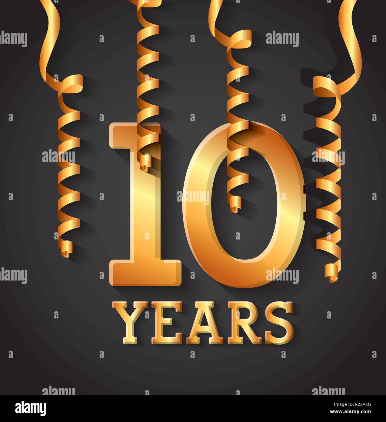 anniversary banner design Stock Vector Image & Art - Alamy