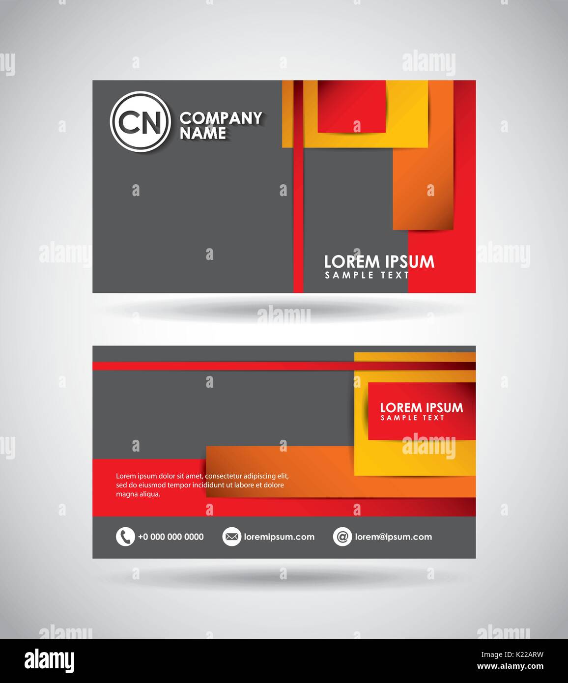 presentation card design Stock Vector Image & Art - Alamy