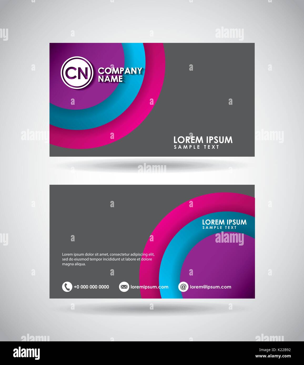 presentation card design Stock Vector Image & Art - Alamy