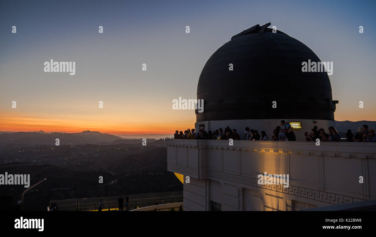 Griffith Park Observatory Stock Photo - Alamy