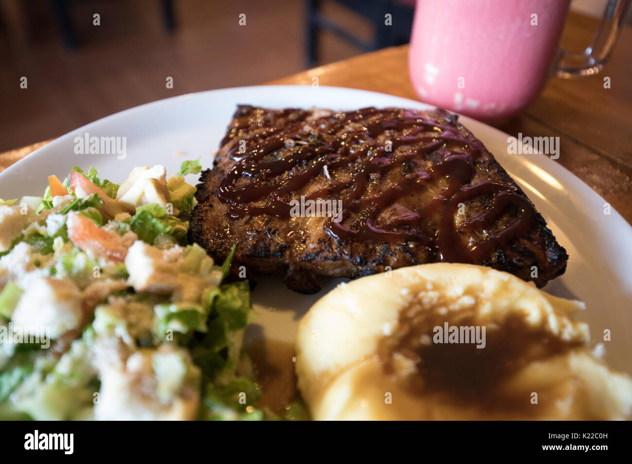 Baked pork ribs in hi-res stock photography and images - Alamy
