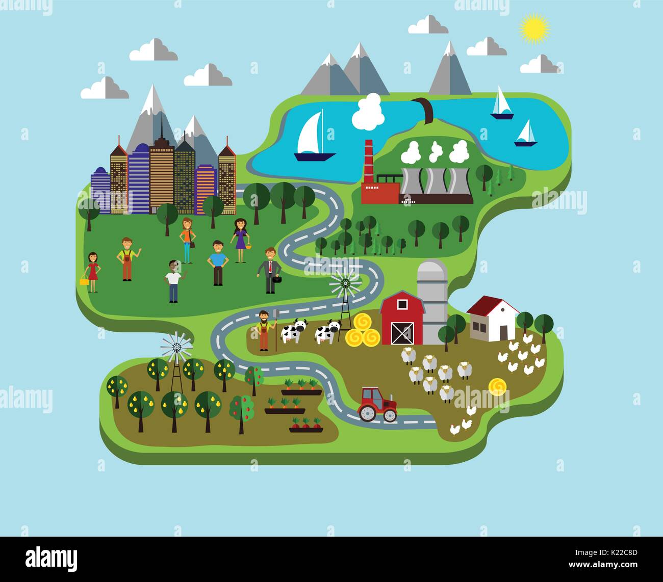 Infographic nature care Stock Vector Image & Art - Alamy