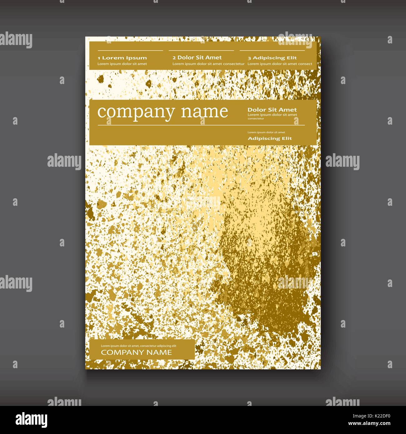 Gold paint splash, splatter explosion glitter artistic frame covers ...