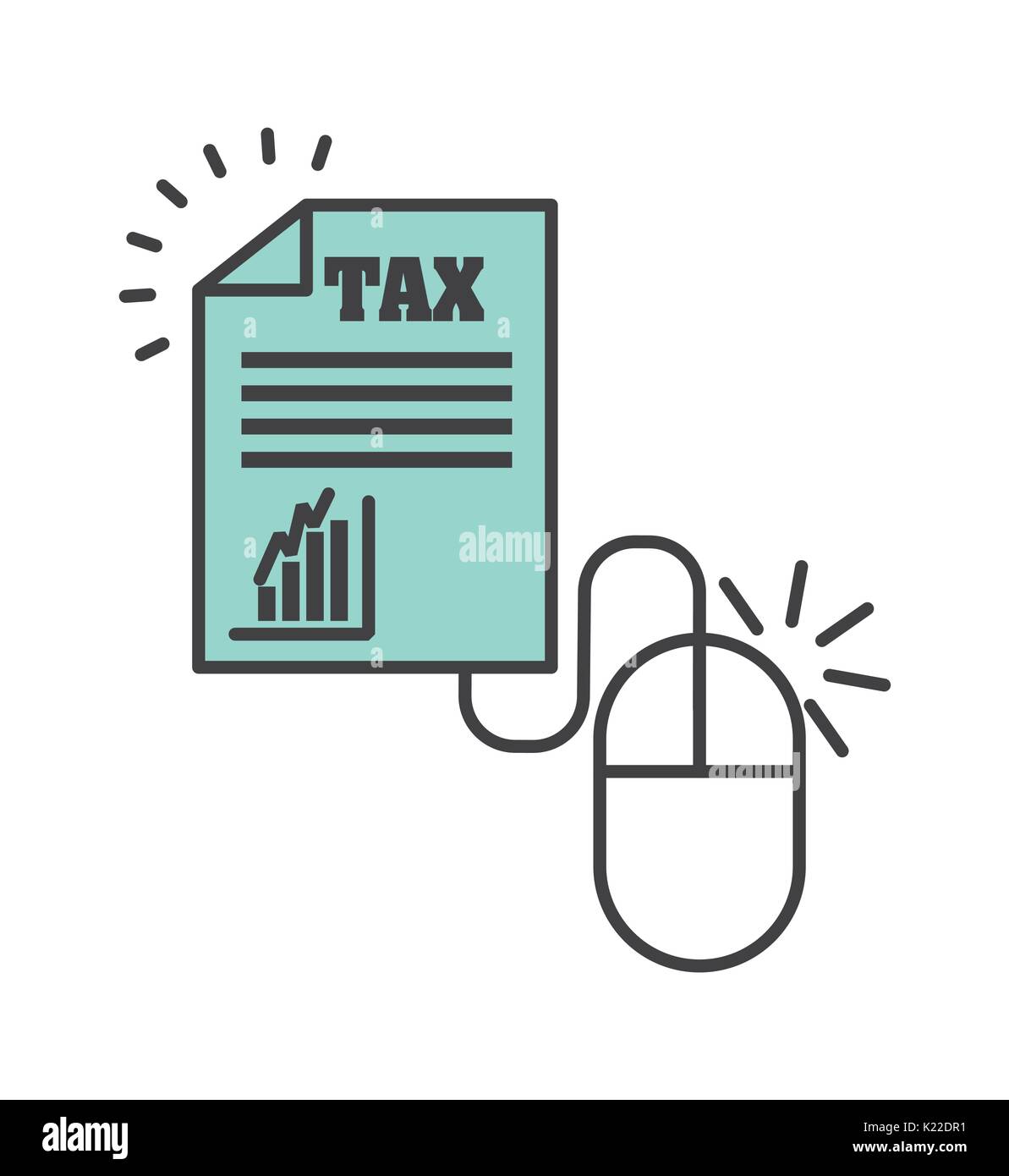 tax time design Stock Vector Image & Art - Alamy