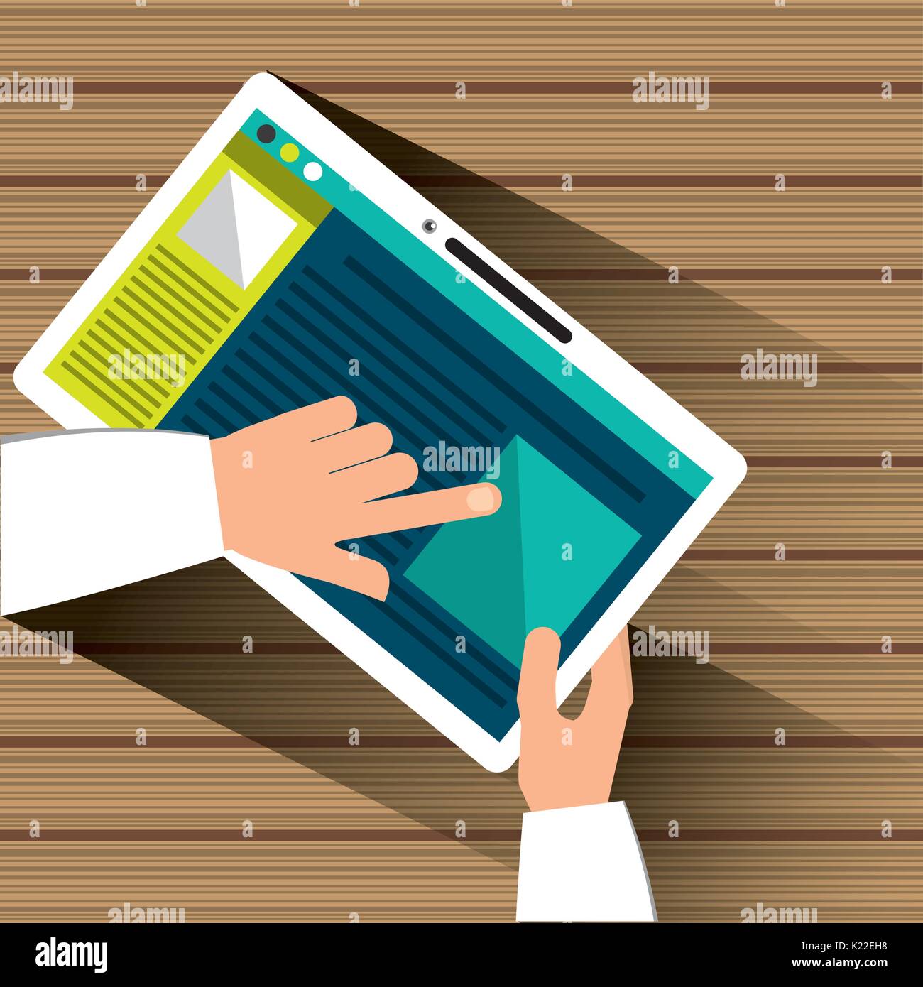 mobile technology design Stock Vector Image & Art - Alamy