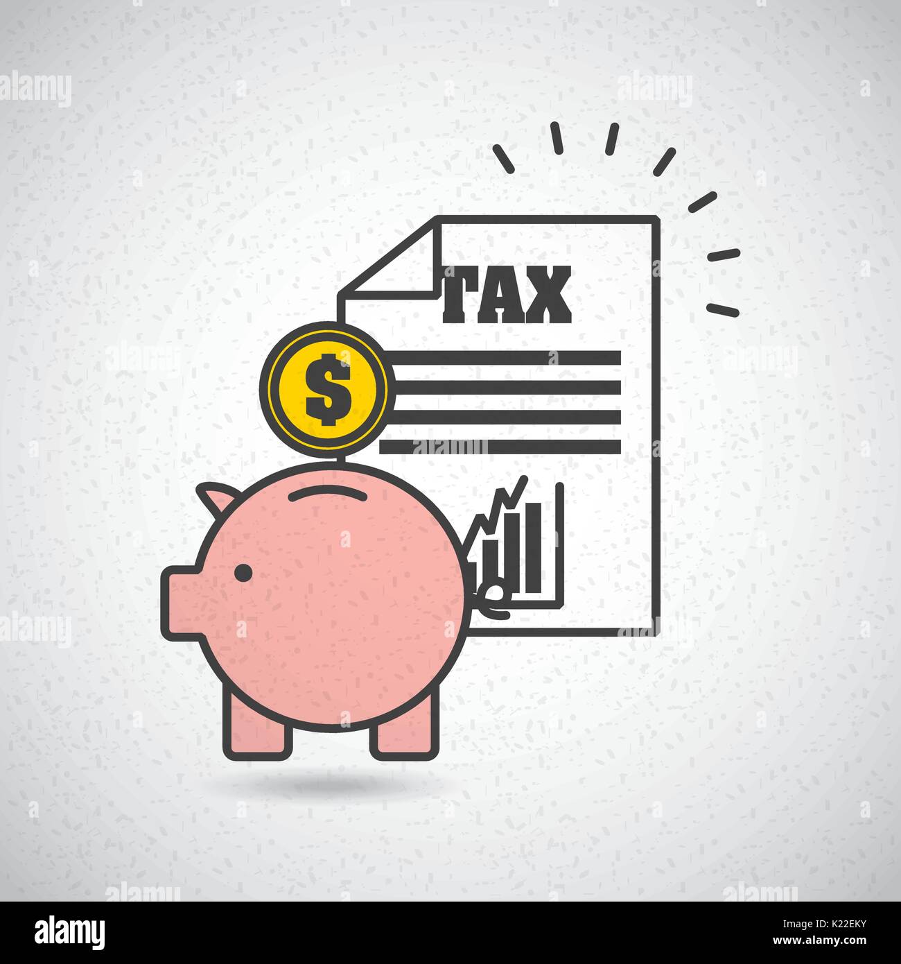 tax time design Stock Vector Image & Art - Alamy