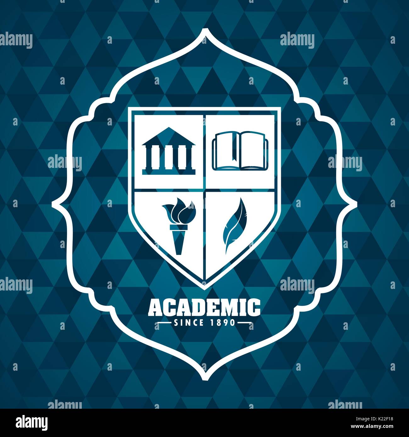 academic award design Stock Vector Image & Art - Alamy