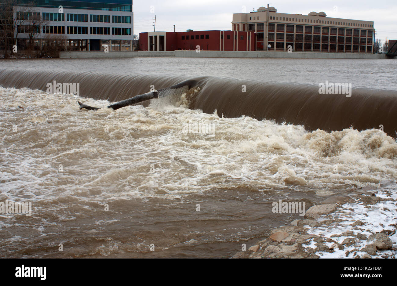 Overflow water winter hi-res stock photography and images - Alamy