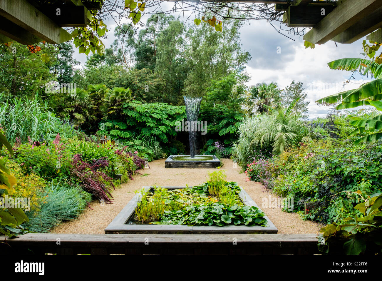 East Ruston Old Vicarage Gardens, East Ruston, Norfolk, UK Stock Photo ...