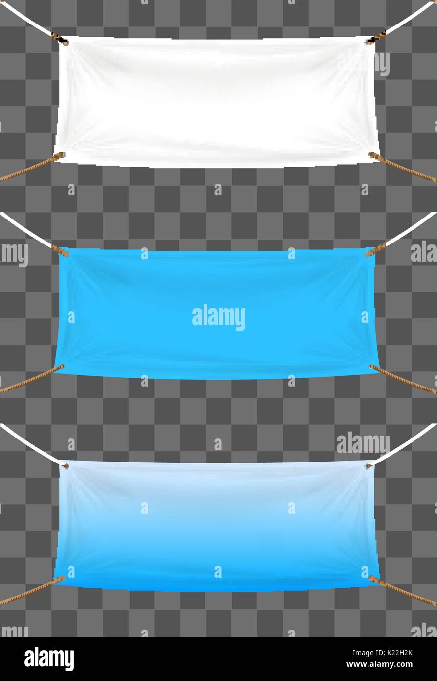 vinyl banners backdrop on transparent background Stock Vector Image ...