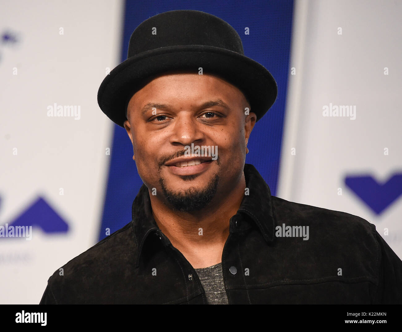 DJ D Wrek attending the MTV Video Music Awards 2017 held at The Forum ...