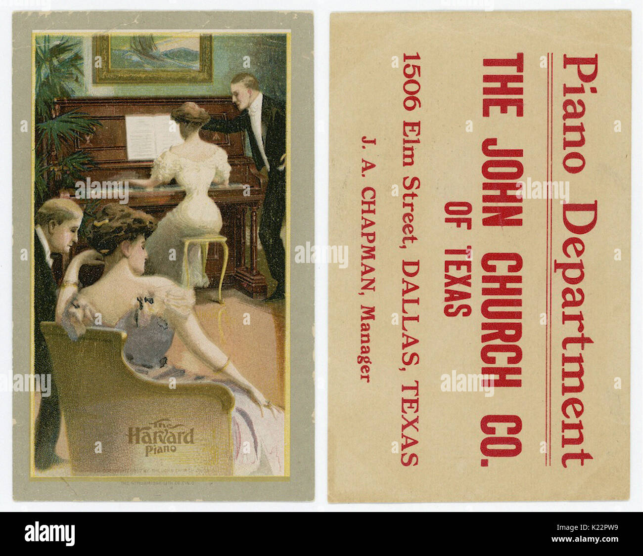 The Harvard Piano Stock Photo - Alamy