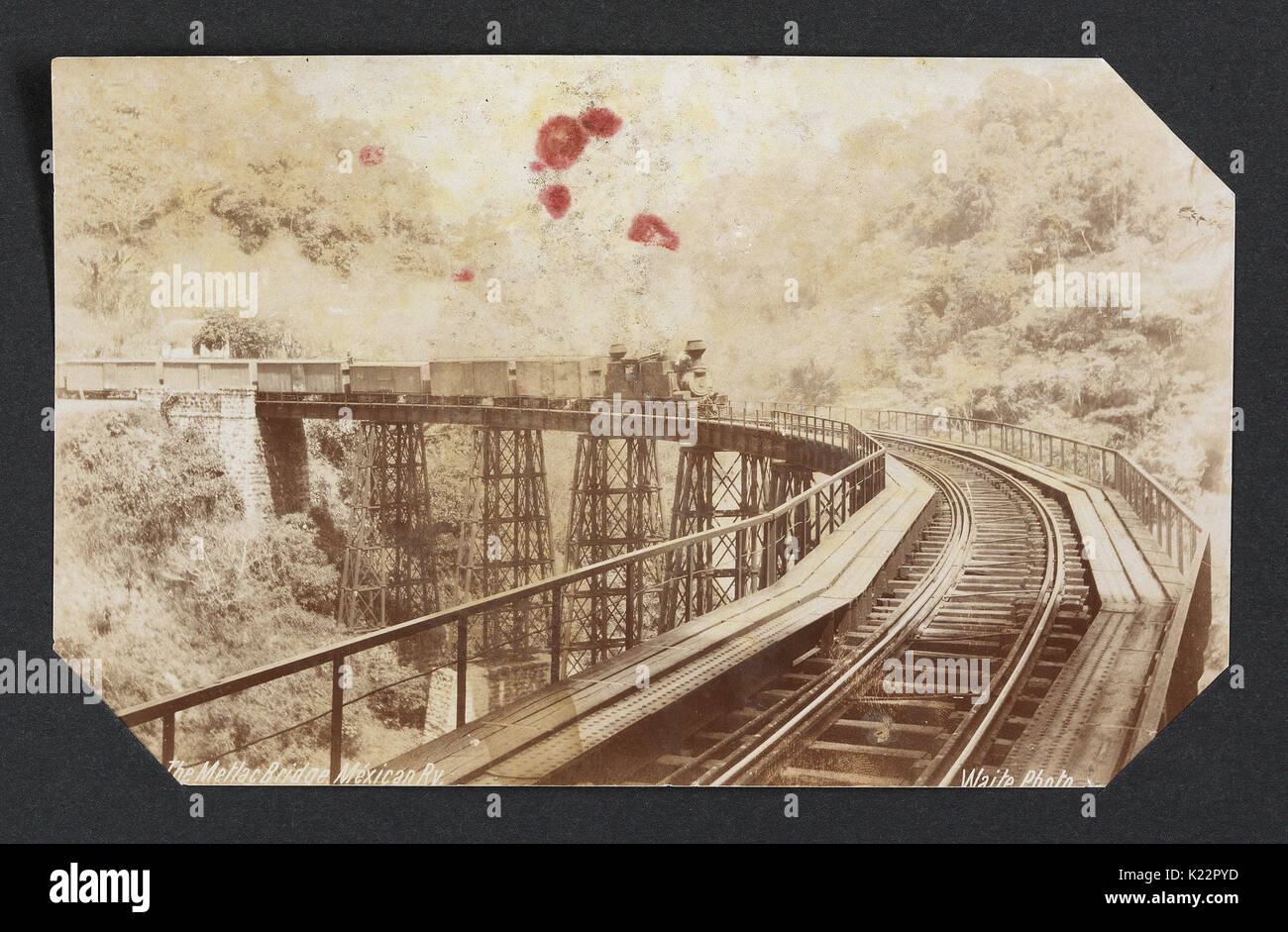 The Metlac Bridge, Mexican Ry Stock Photo - Alamy