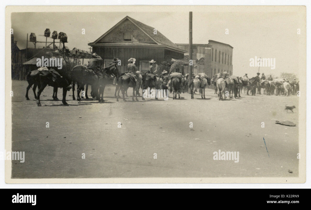 Troops in Line on Horseback Stock Photo - Alamy