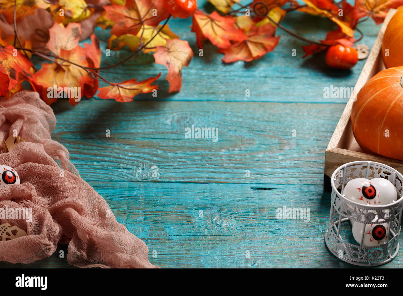 Pumpkin and boards hi-res stock photography and images - Alamy