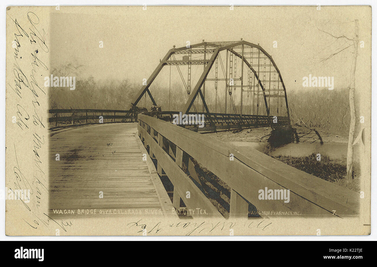 Wagon Bridge Over Colorado River Stock Photo - Alamy