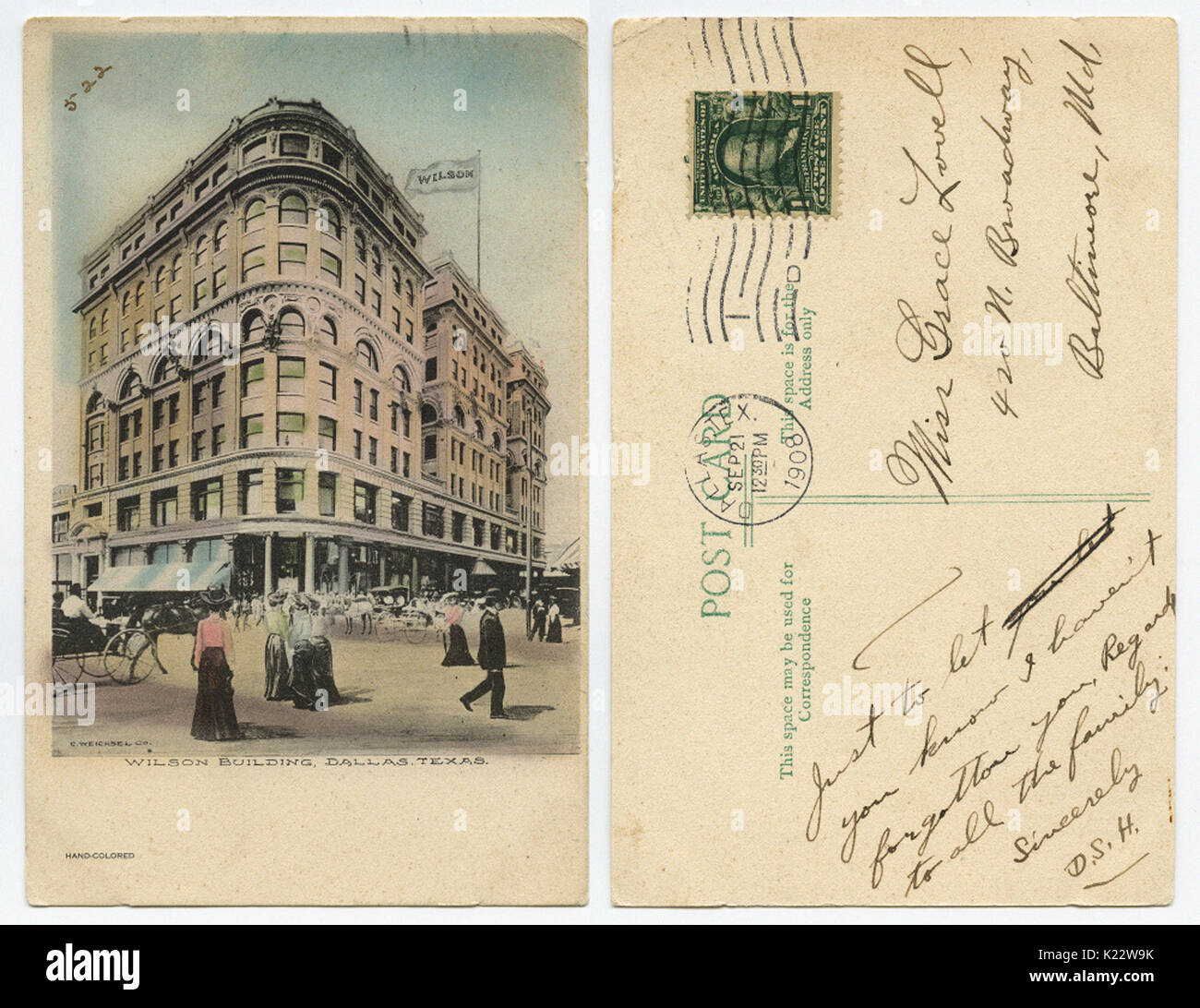 Wilson Building, Dallas, Texas Stock Photo - Alamy