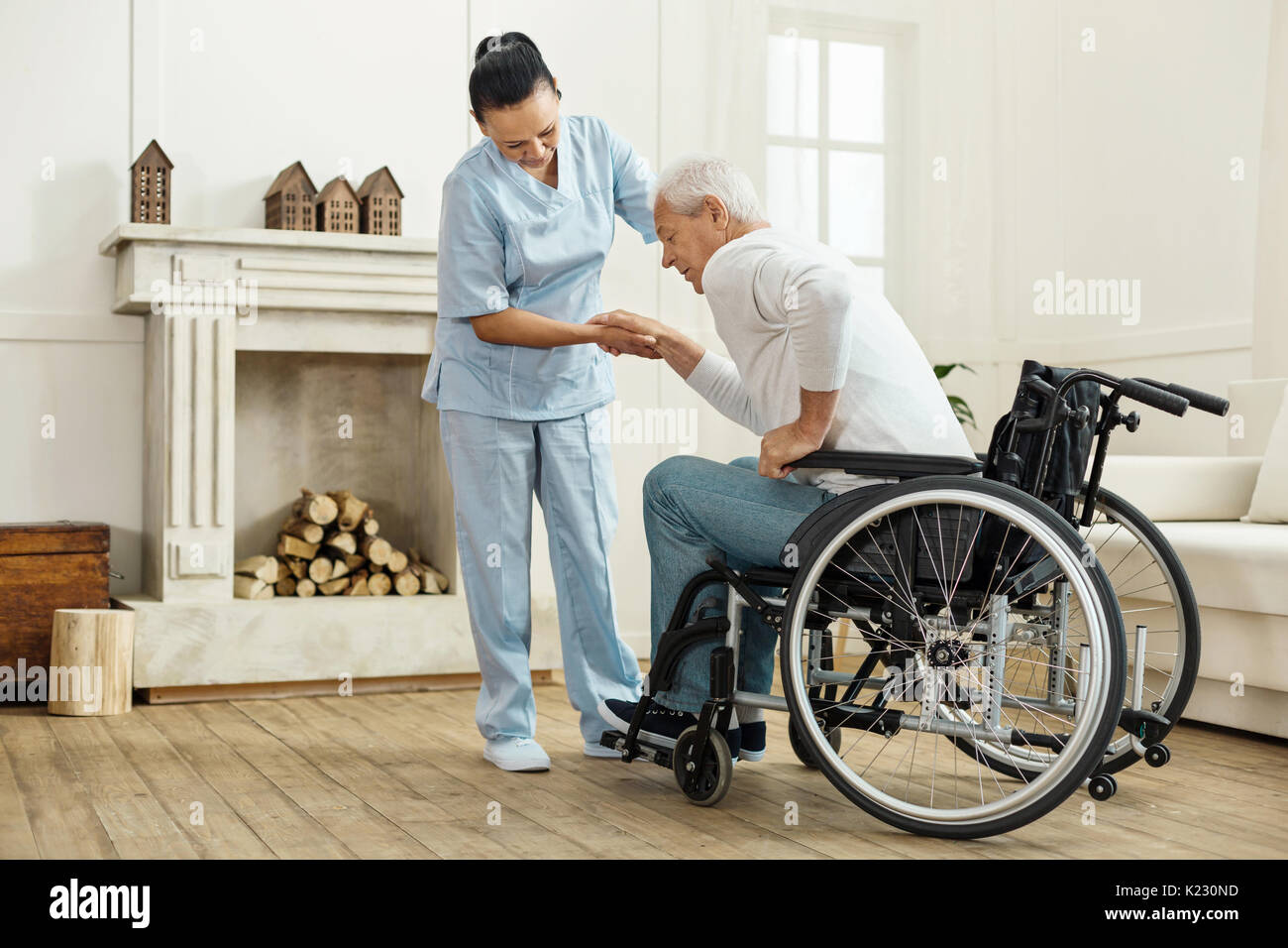 Crippled Old Man High Resolution Stock Photography and Images - Alamy